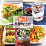 10 Spring Recipes for healthy family meals