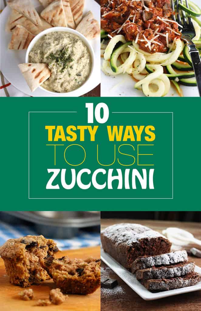 10 Tasty Ways to Use Zucchini - Eat In Eat Out
